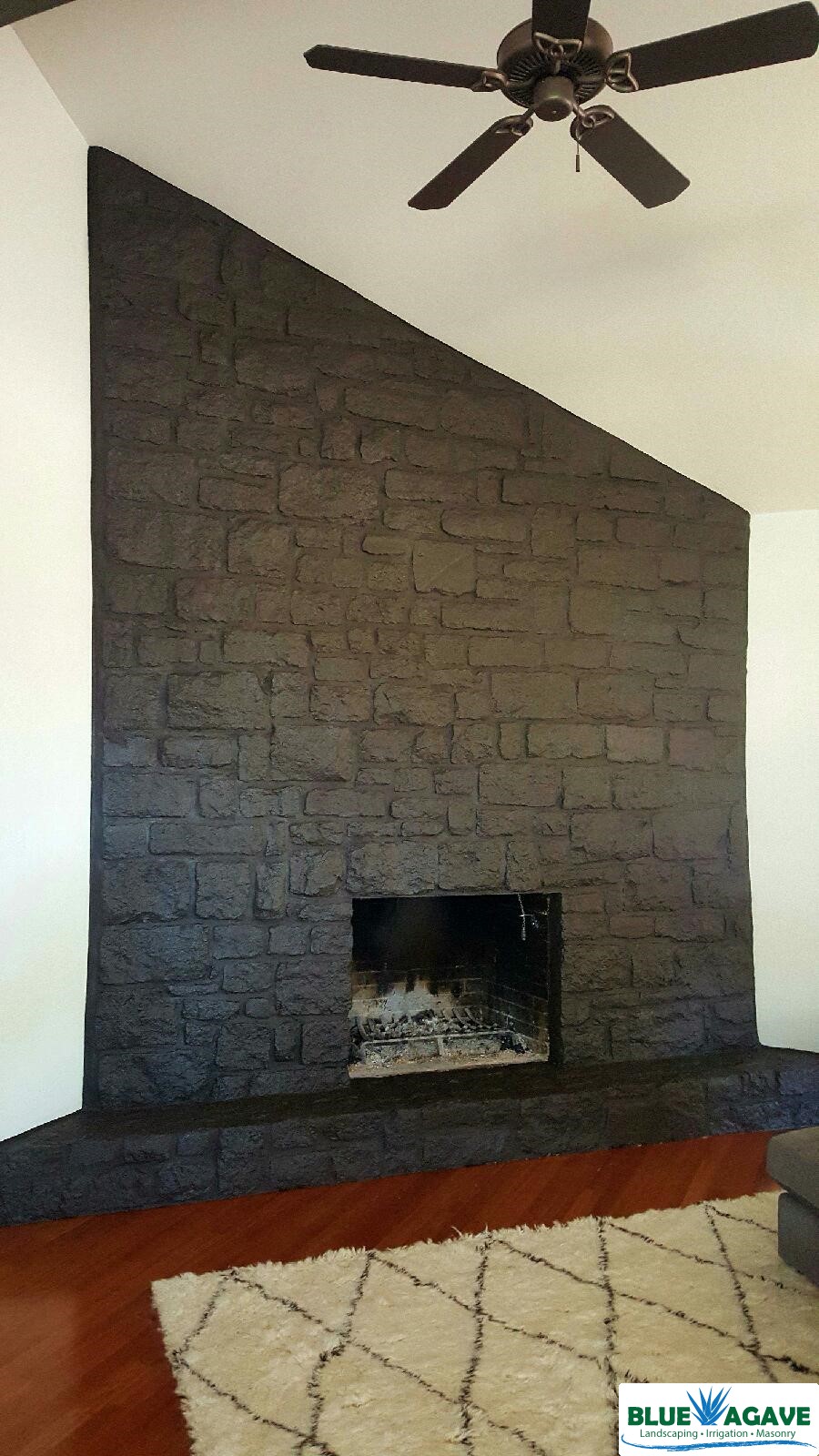 Refacing a fireplace